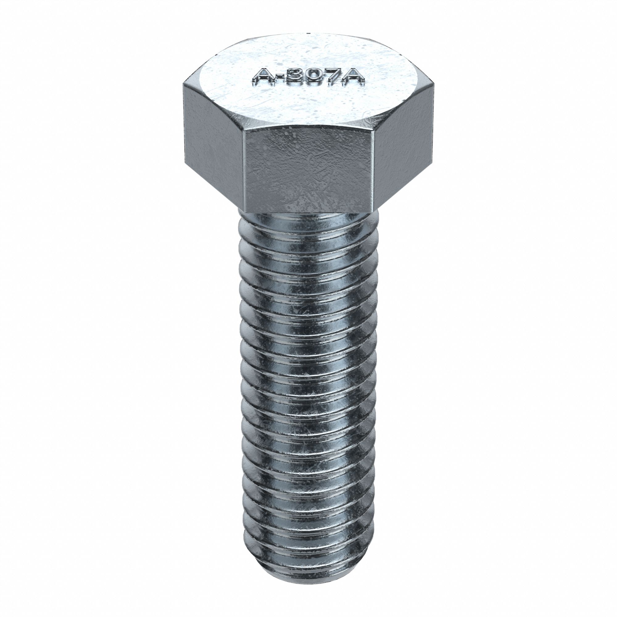Steel, A307A, Hex Tap Bolt - 41UC97|U01209.037.0150 - Grainger