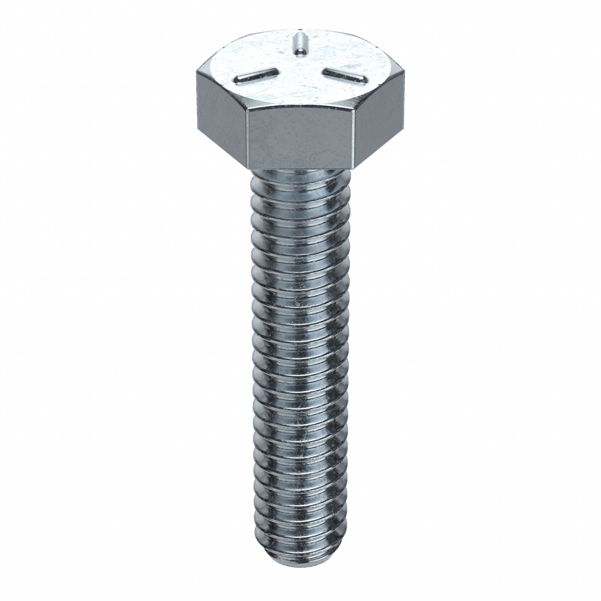 Steel, Grade 5, Hex Tap Bolt - 41UD62|U01210.025.0125 - Grainger