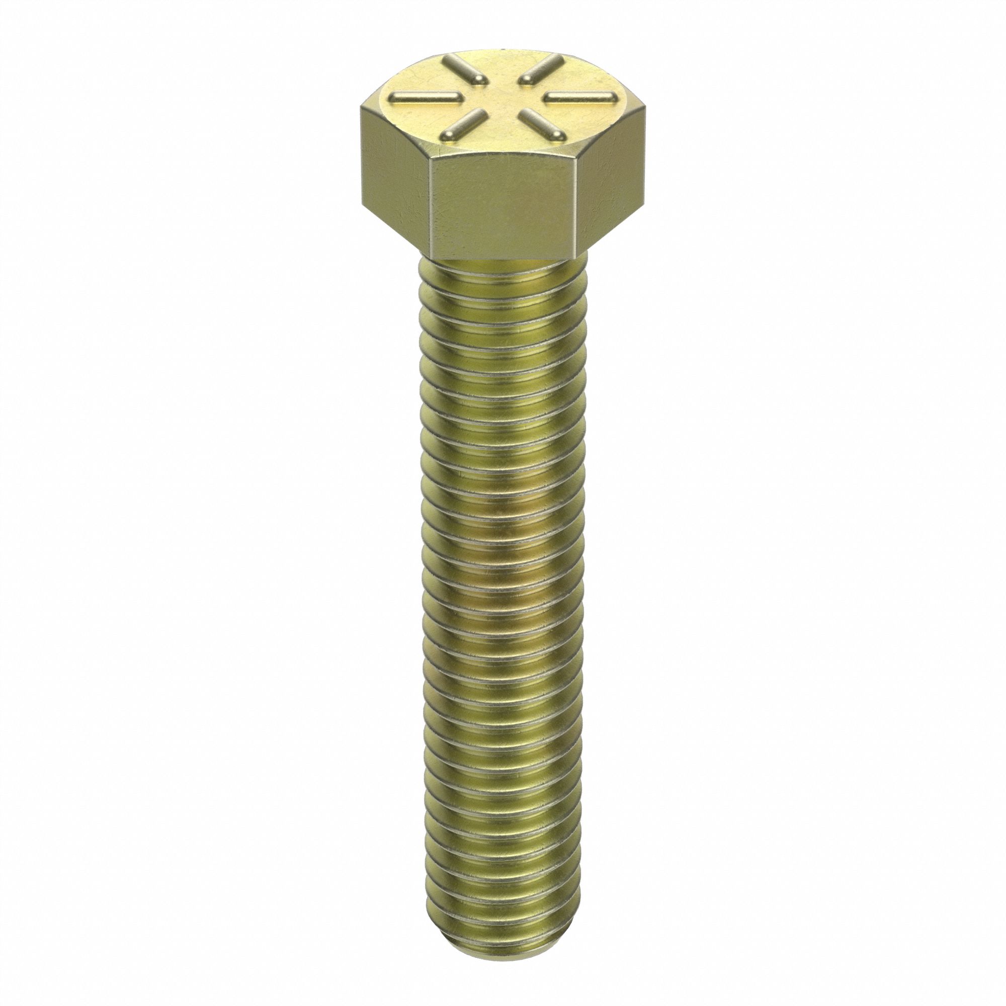Steel, Grade 8, Hex Tap Bolt - 41UF86|U04114.037.0200 - Grainger