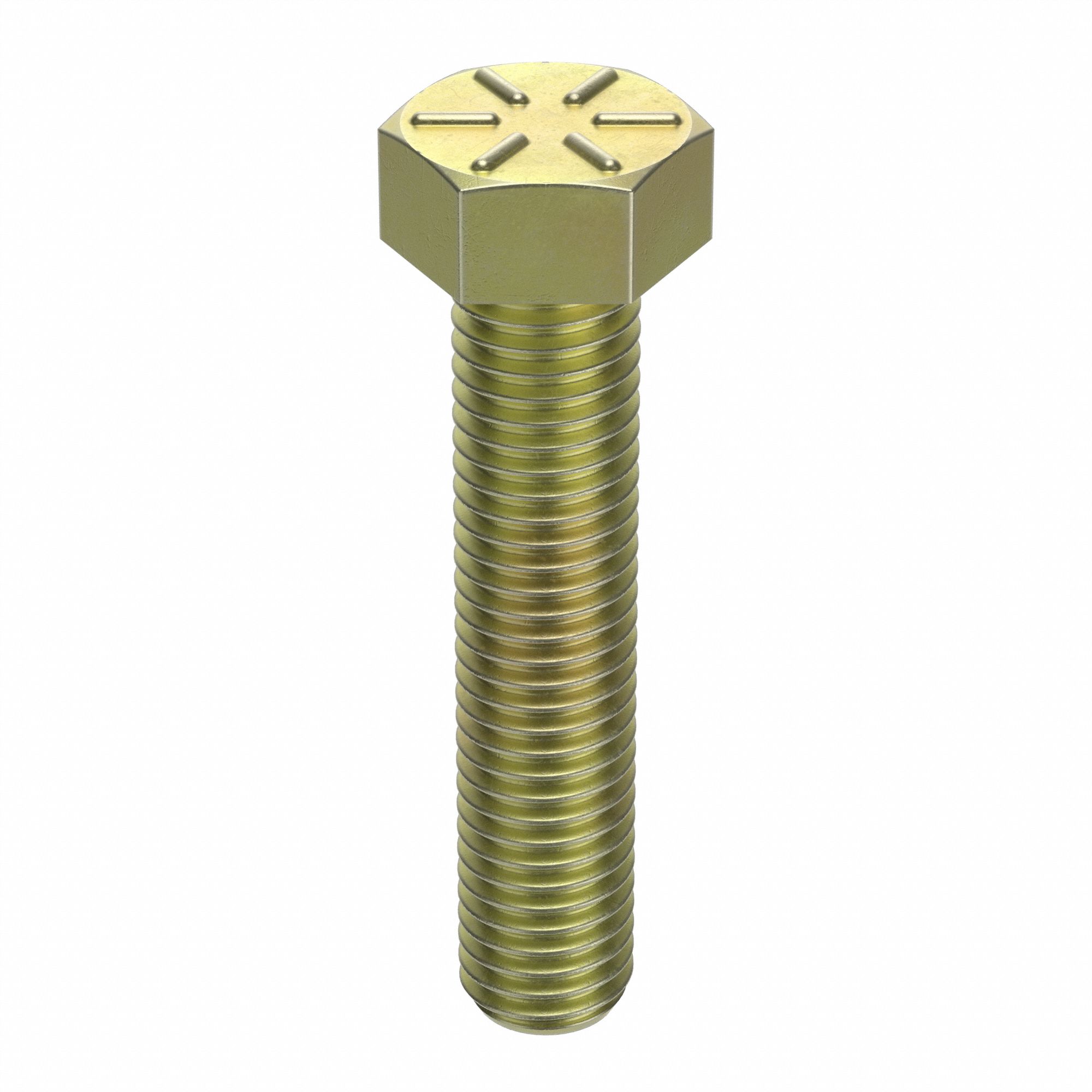 Steel, Grade 8, Hex Tap Bolt - 41UG03|U04114.050.0300 - Grainger