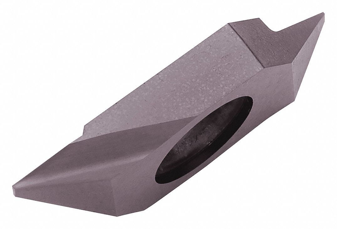 KYOCERA, Left Hand, 0.1575 in Thick, Diamond Turning Insert - 185CC9 ...