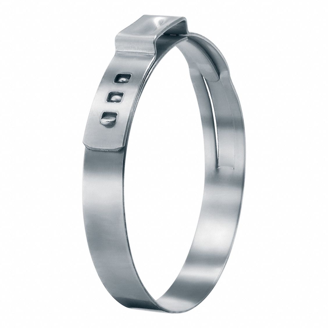 23/64 in – 27/64 in Clamping Dia, 304 Stainless Steel, Ear Clamp ...