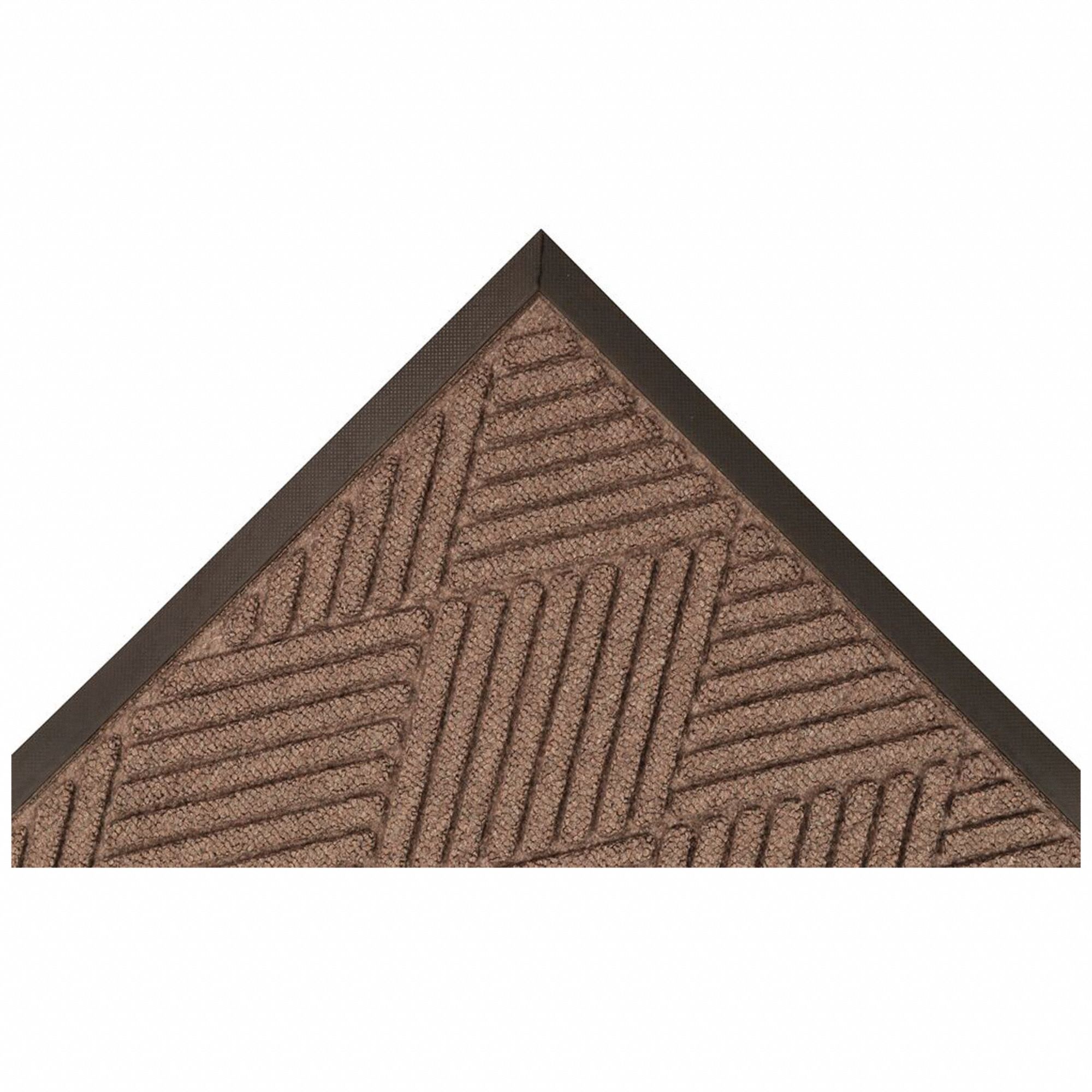 CONDOR Entrance Mat: Diamond, Indoor, Heavy, 3 ft x 5 ft, 3/8 in Thick ...