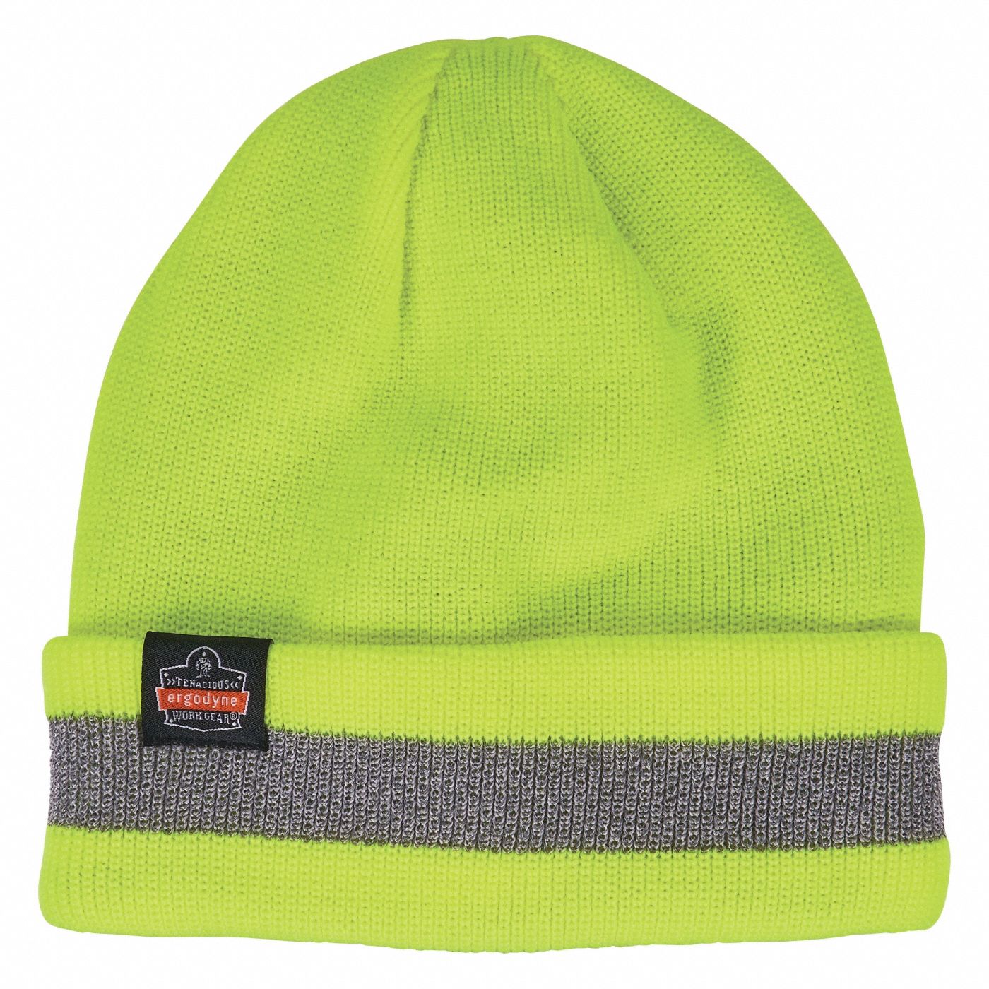 N-FERNO BY ERGODYNE, Beanie Cap, Lime, Winter Hat - 820CN8|6803 - Grainger
