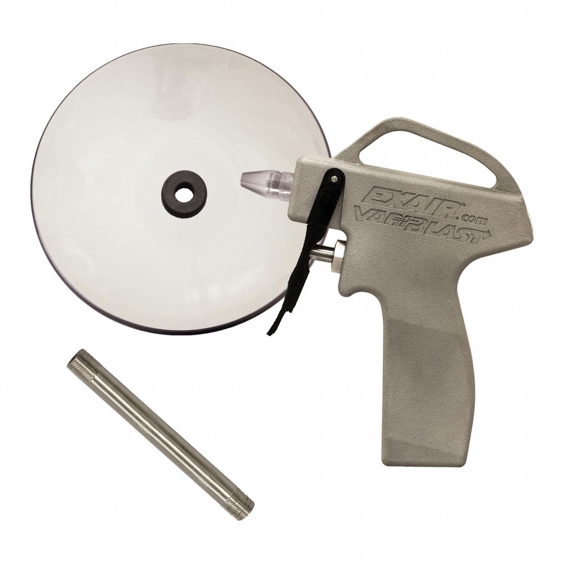 EXAIR, Cast Aluminum, 1/4 in Female NPT, Safety Air Gun shield ...