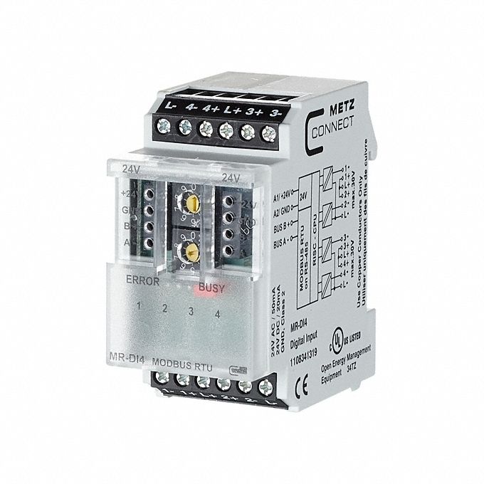 METZ CONNECT, C-Logline, Modbus RTU, Modbus Module - 824TV4|1108341319 ...