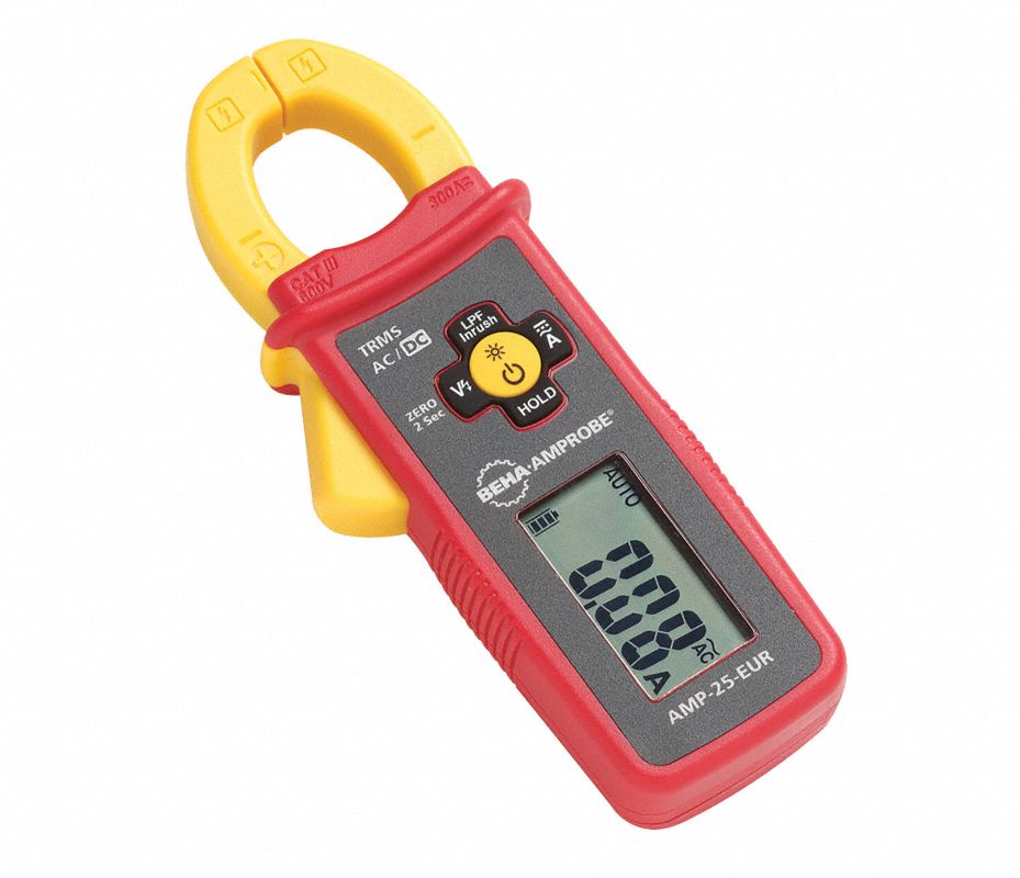 AMPROBE Multímetro de Gancho 300A 600V Pinza 1.0" (25mm) - 169A24 | AMP ...