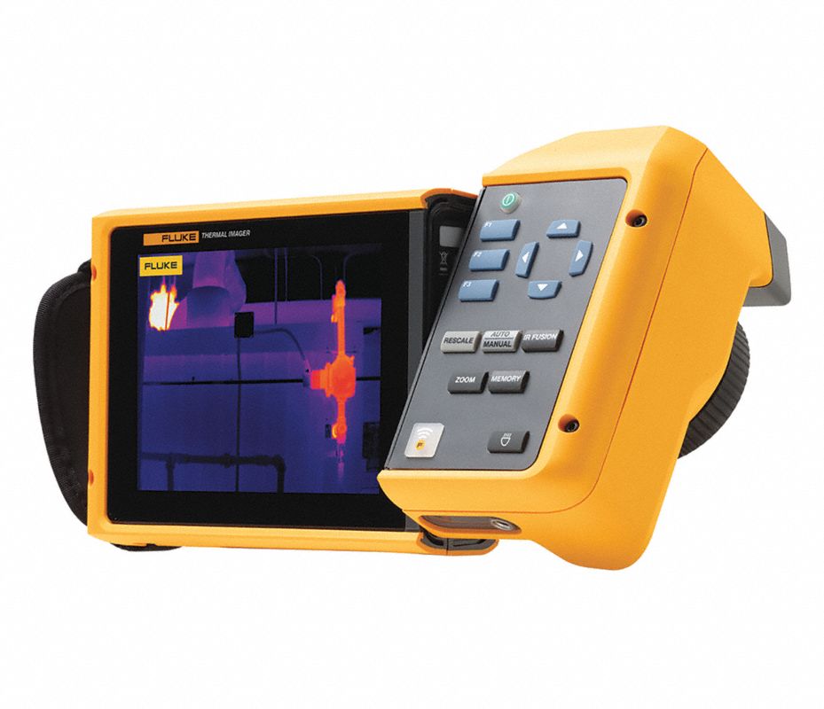 FLUKE Cámara Termográfica Fluke TIX Series, Rango de Temp. (C) -20° a 800°, Resolución de ...