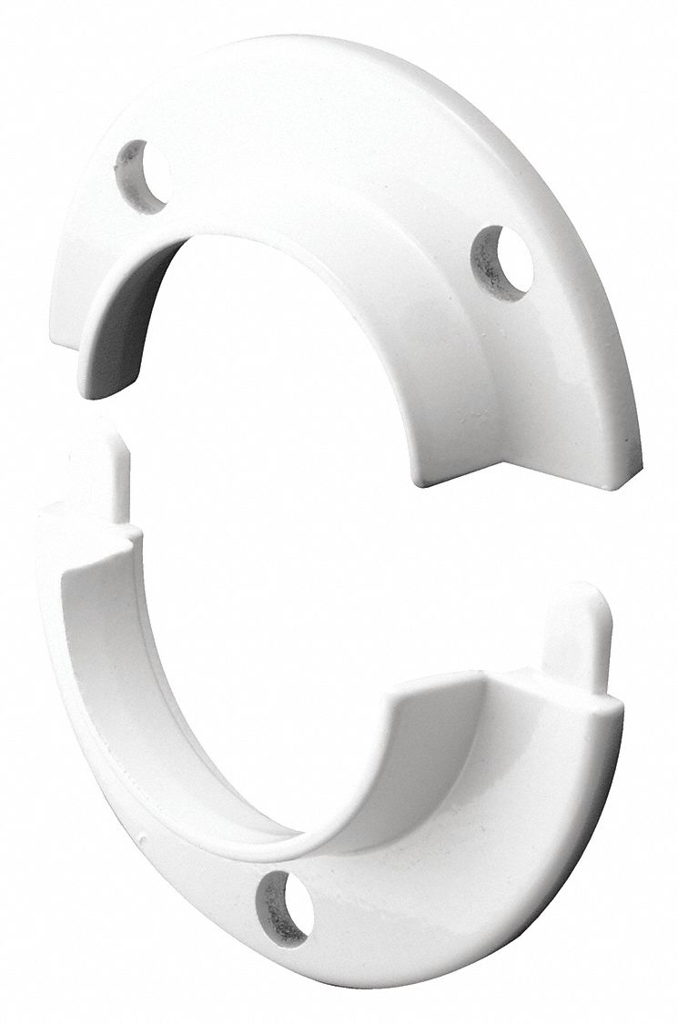 1 3/8 in Rod Dia, Nylon, Closet Rod Sockets - 430X89|N 7050 - Grainger