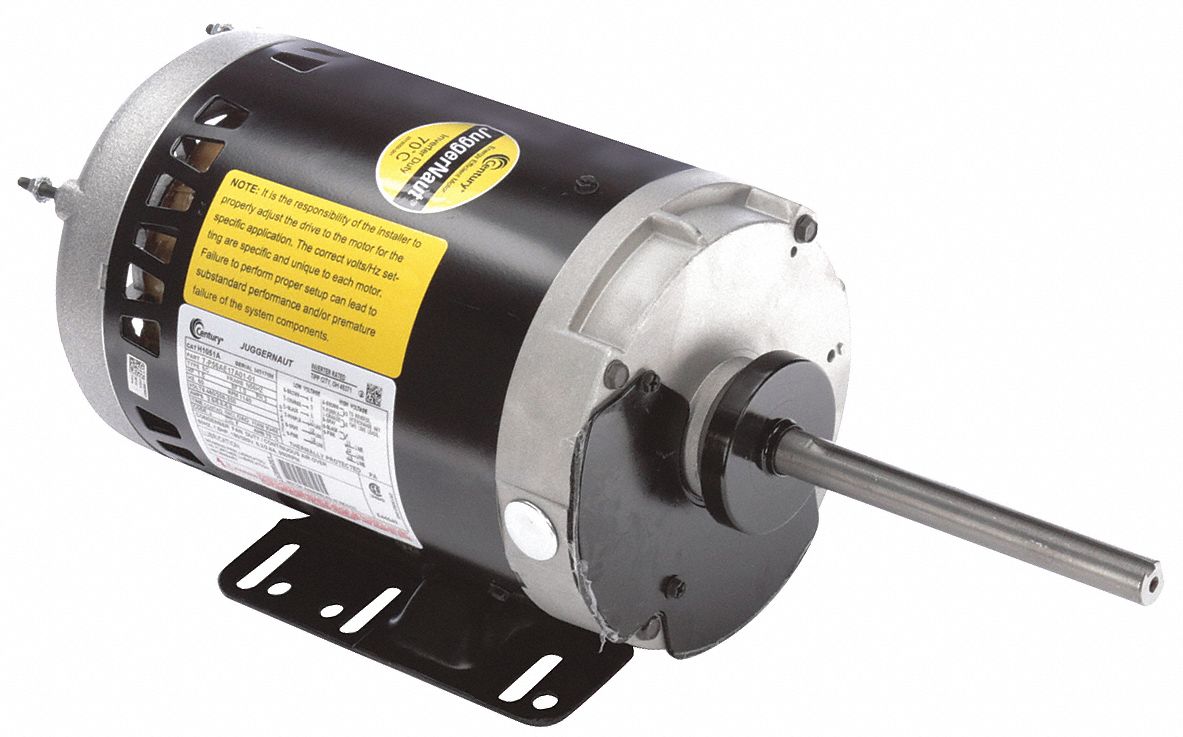 CENTURY, Rigid Base Mount, Open Air Over, Condenser Fan Motor - 16A121 ...