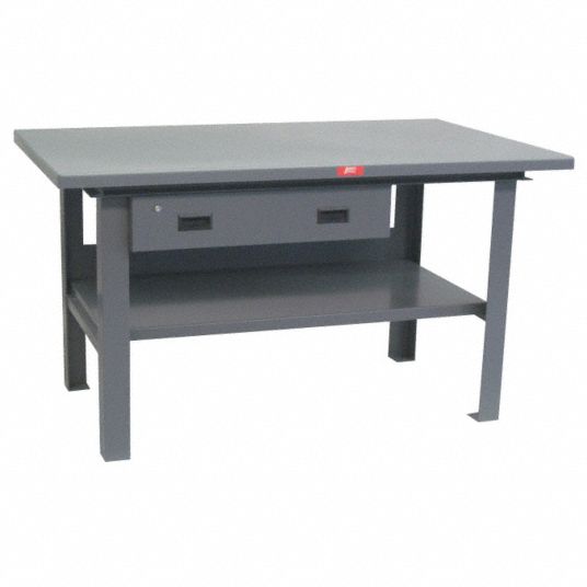 JAMCO Workbench, Steel, 36 in Depth, 34 in Height, 72 in Width, 4000 lb ...
