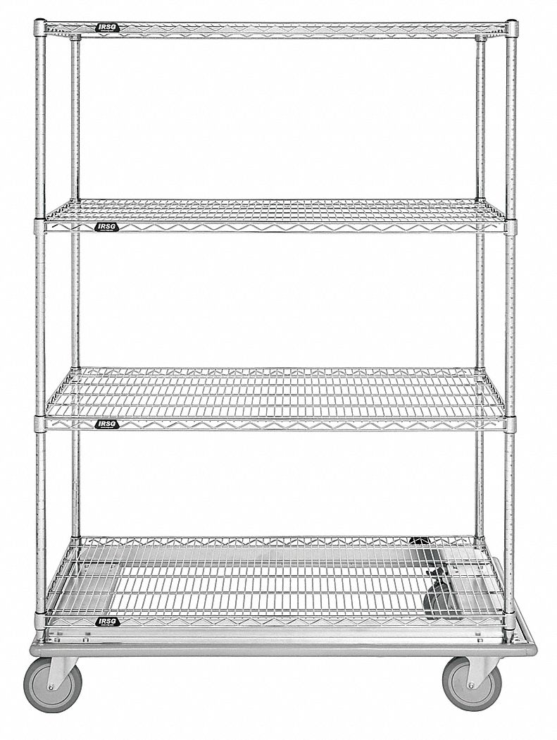 48 in x 18 in x 69 in, Dry, Wire Shelving Unit - 16A713|SS-DB1848-63CF ...