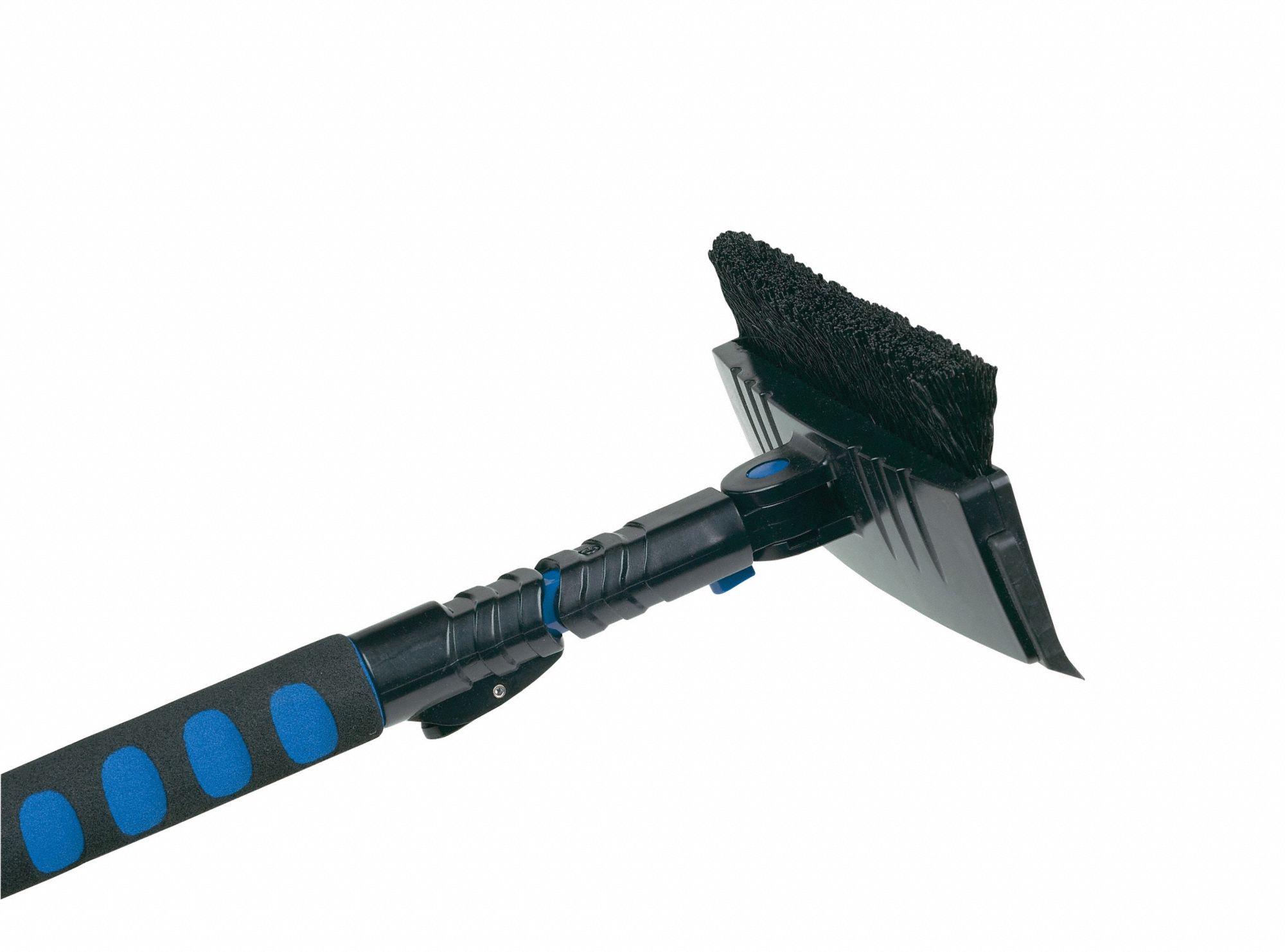 SUBZERO Snow Brush: Telescopic Handle, Fixed Head, 4 1/2 in Brush Head ...