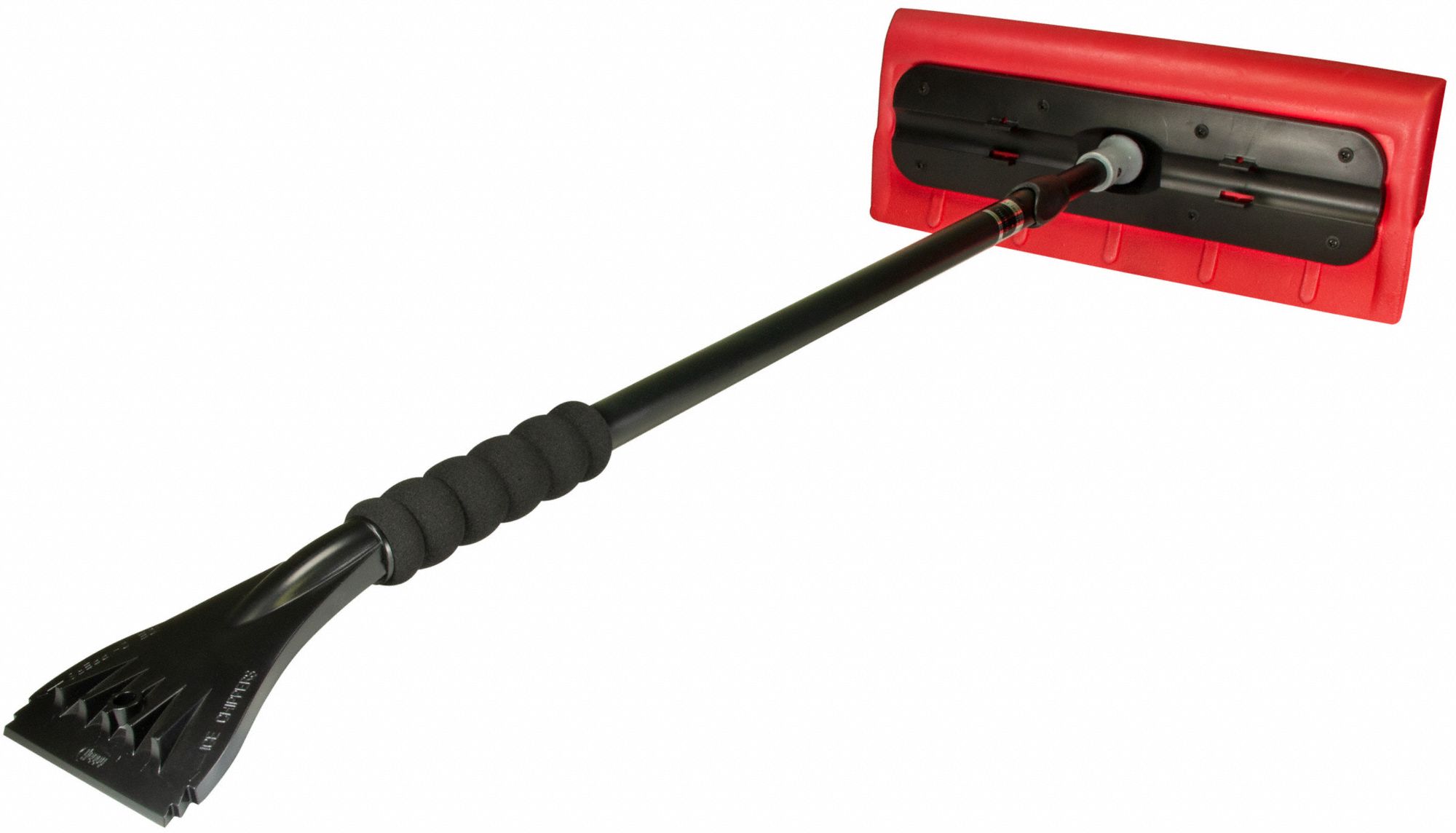 SUBZERO Snow Brush: Telescopic Handle, Pivoting Head, 16 in Brush Head ...
