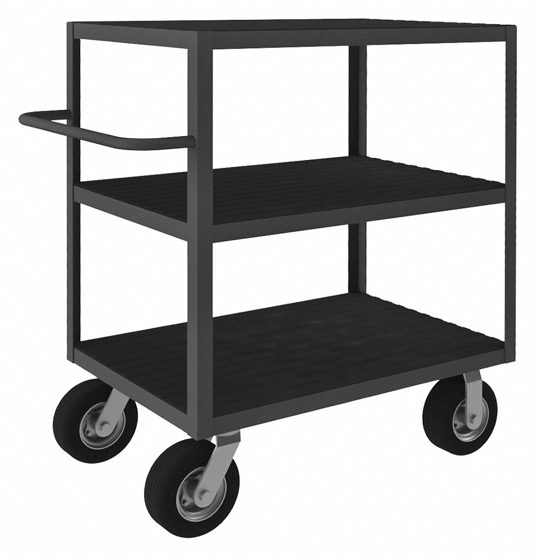 1,200 lb Load Capacity, 48 in x 30 in, Instrument Cart with Flush Metal ...
