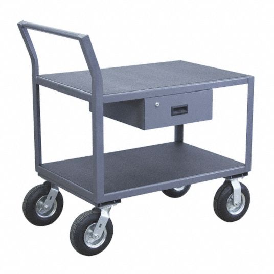 Instrument Cart, Load Capacity 1200 lb, Number of Shelves 2 - Grainger