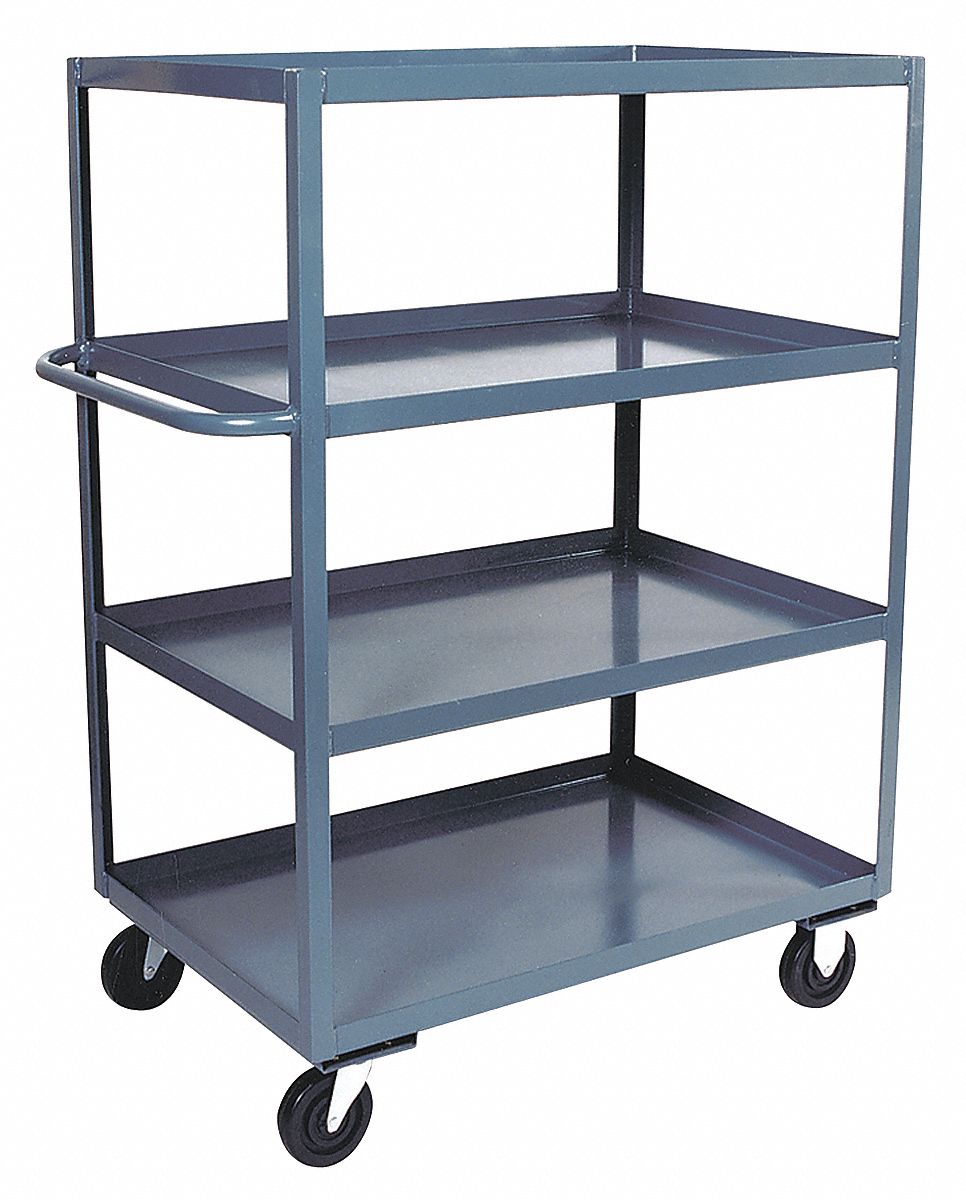 JAMCO, 3,000 lb Load Capacity, 72 in x 36 in, Utility Cart with Lipped ...