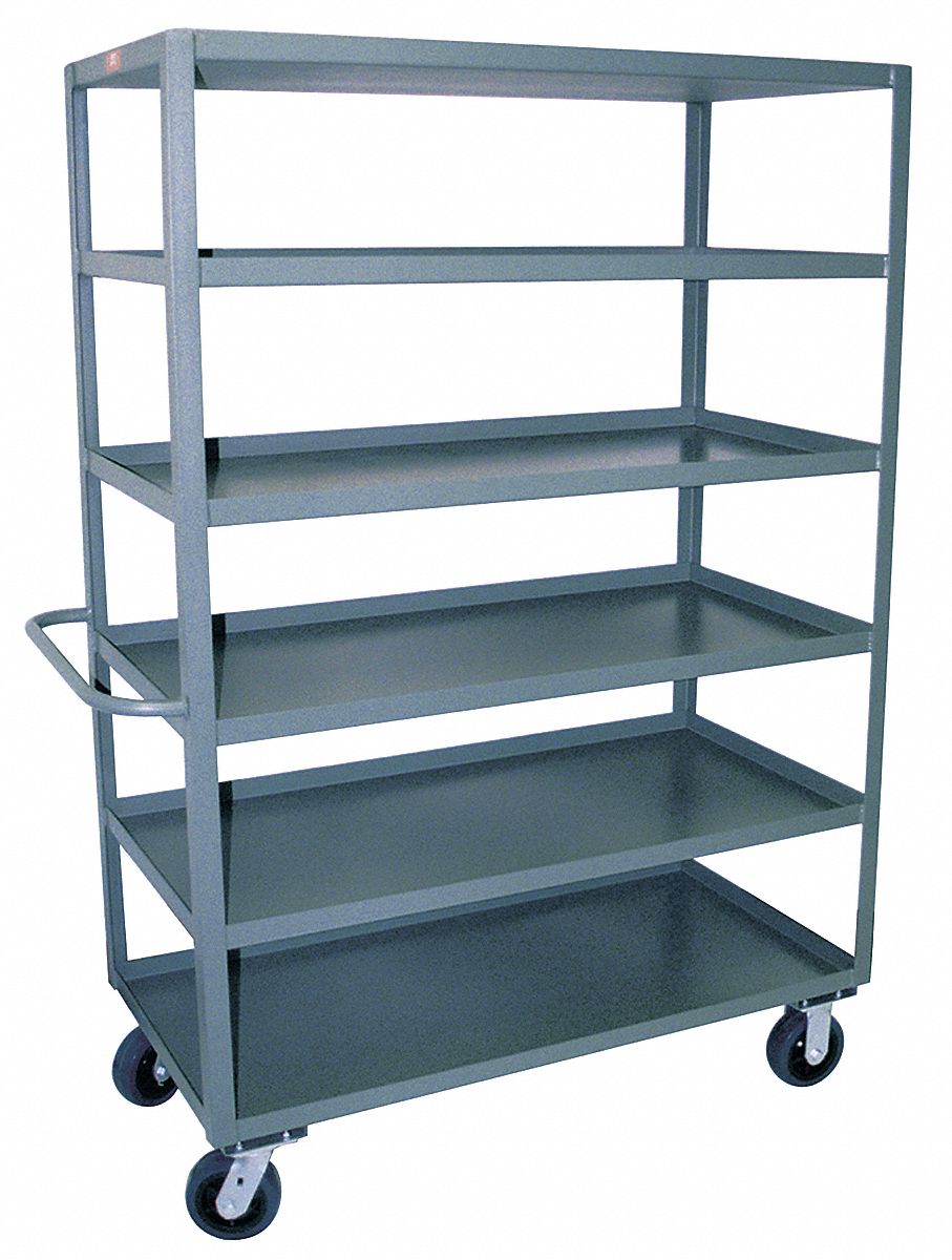 JAMCO, 3,000 lb Load Capacity, 72 in x 36 in, Utility Cart with Lipped ...