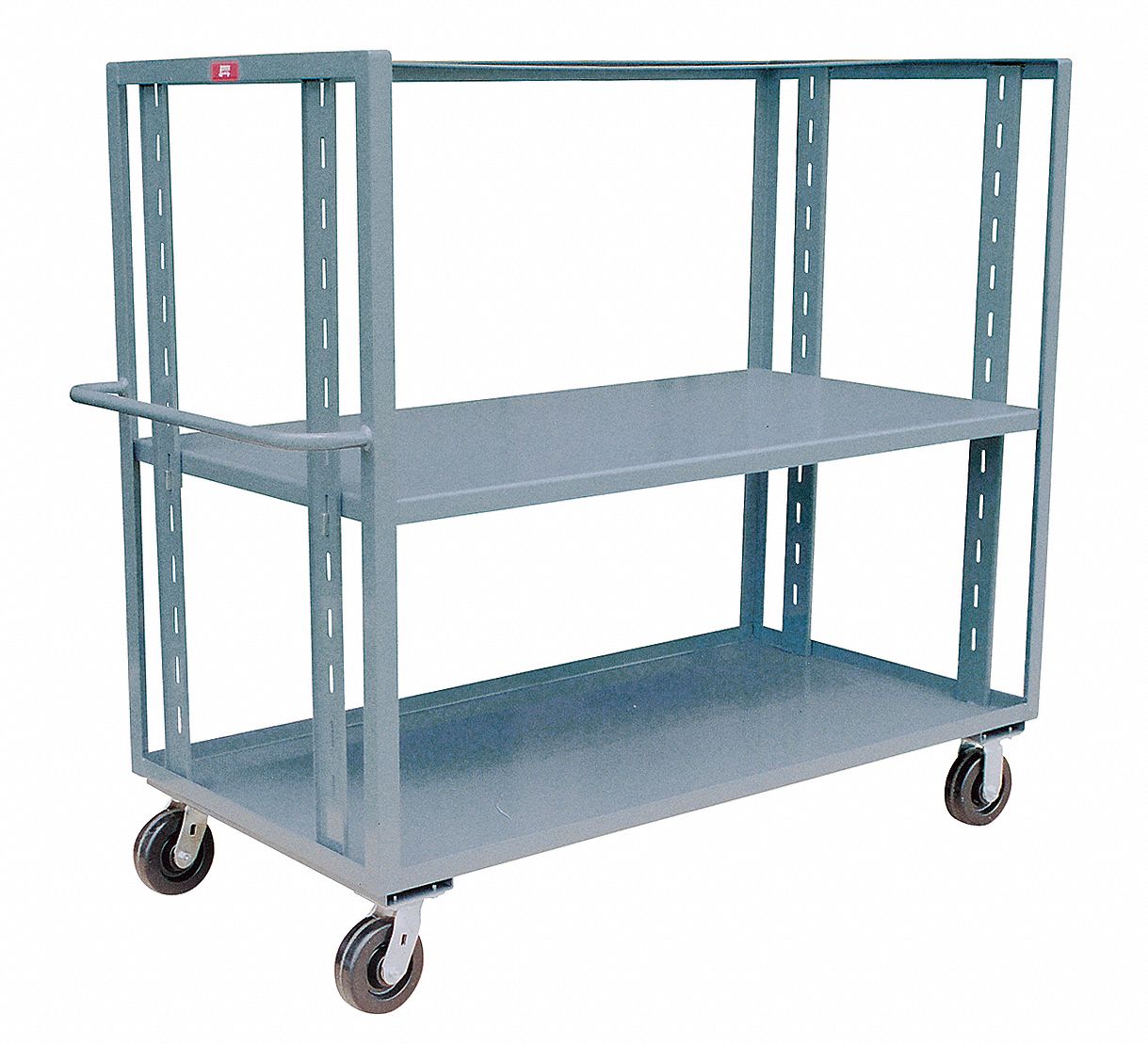 Stock Cart, 3000 lb, 2 Number of Shelves, 72 in x 24 in - Grainger