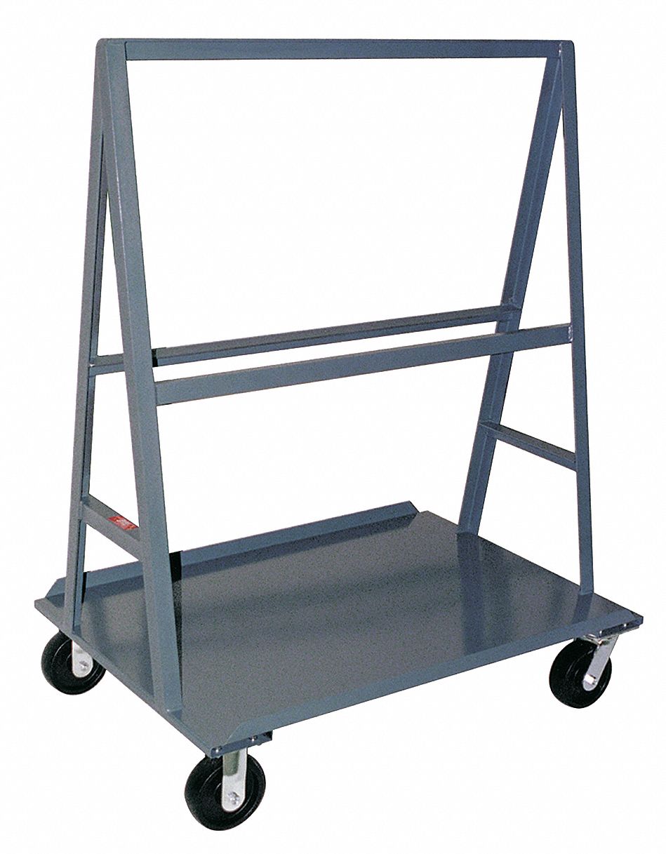 A-Frame Panel Truck, 2000 lb Load Capacity, 72 in, 30 in - Grainger