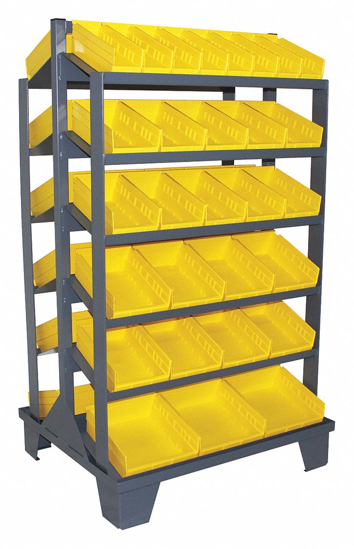 JAMCO, 36 in x 30 in x 64 in, 2 Usable Sides, Pick Rack - 16C713 ...