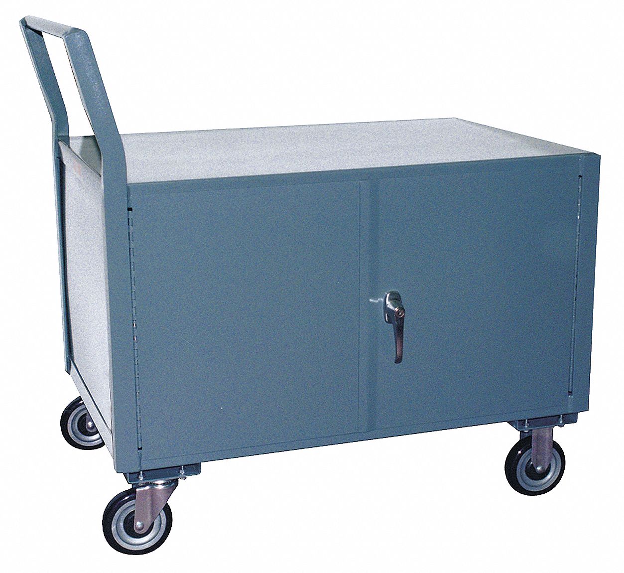 JAMCO, 40 in x 33 in, Stainless Steel, Mobile Cabinet Workbench ...