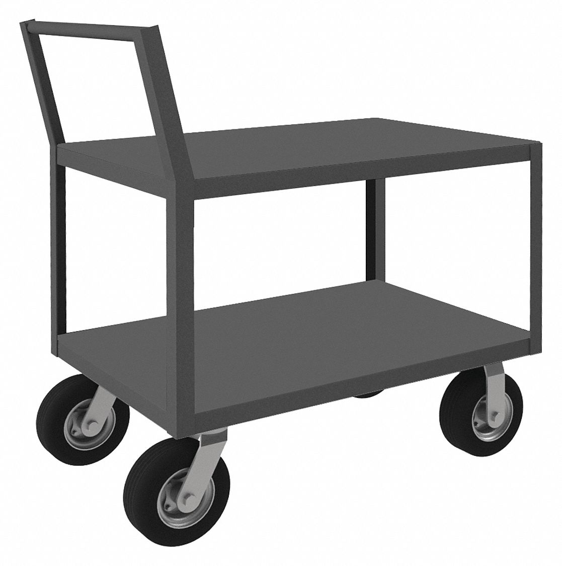 1,200 lb Load Capacity, Low-Profile Utility Cart with Lipped & Flush ...