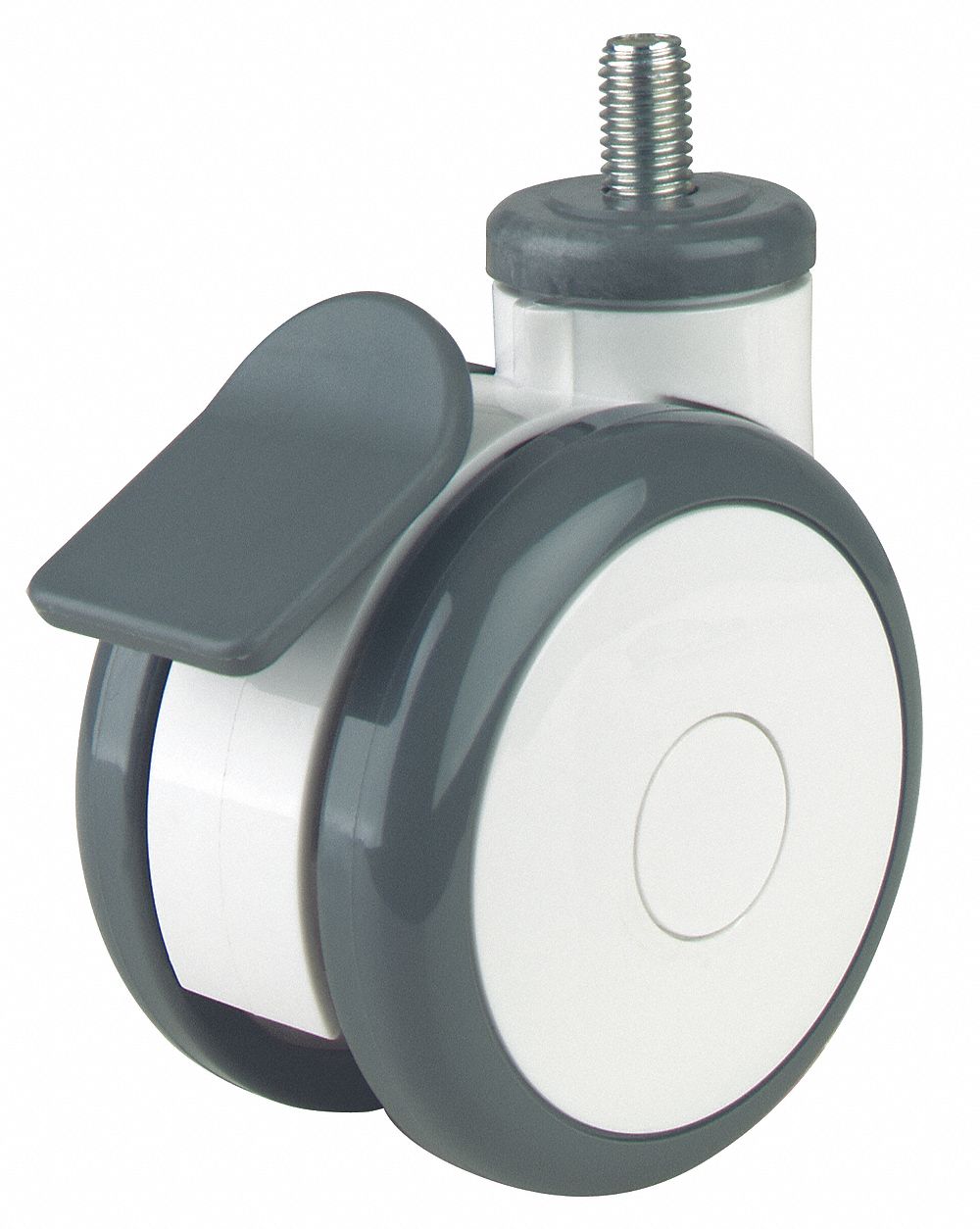 Stem Caster, 4 in Wheel Dia., 220 lb Load Rating - Grainger