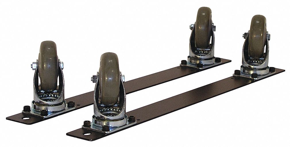 PRO-LINE, 27 1/2 in Overall Dp, Plate Caster Kit - 16D642|TLC-4ELQS ...