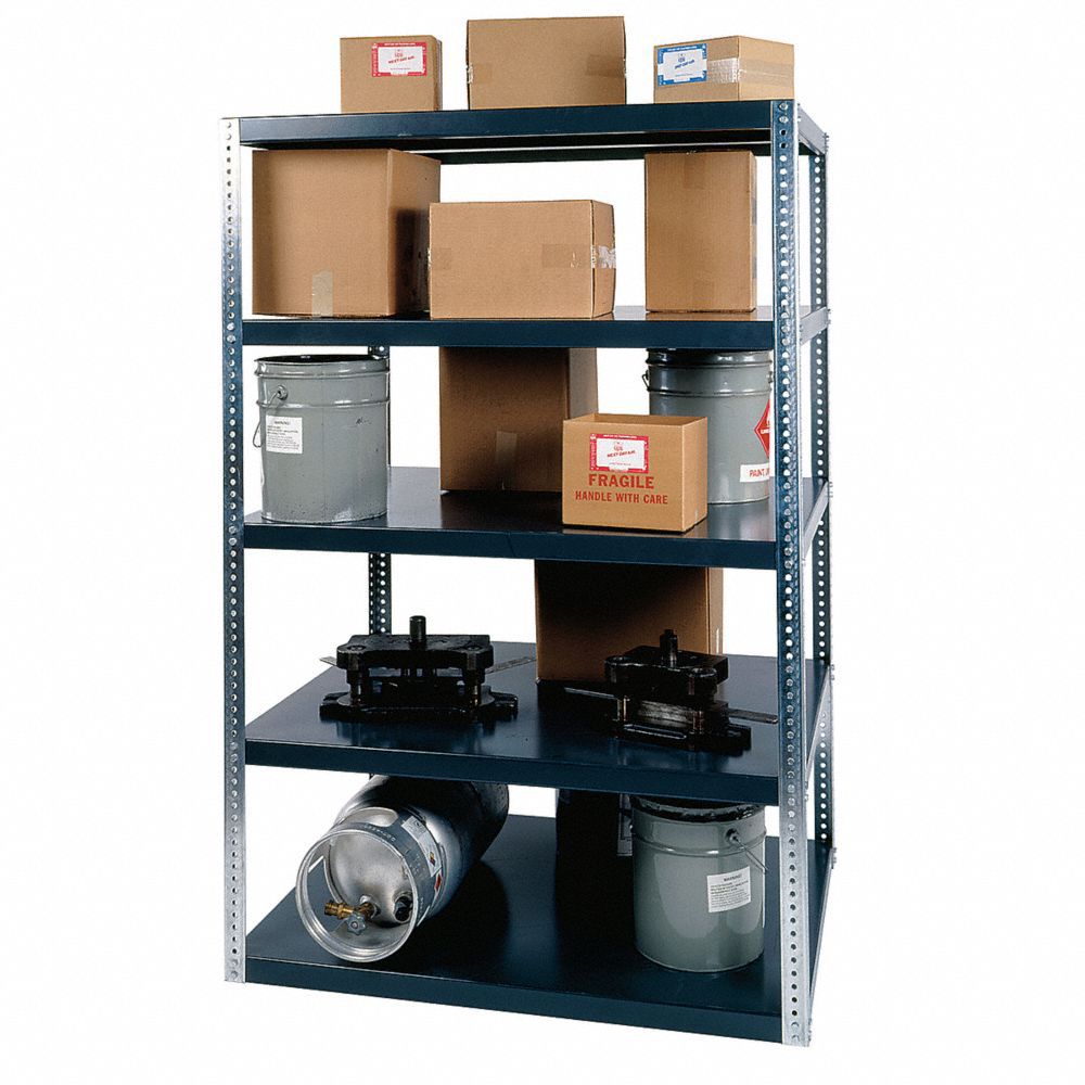 DURHAM MFG Metal Shelving: Standalone, Extra-Heavy-Duty, 48 in x 18 in ...