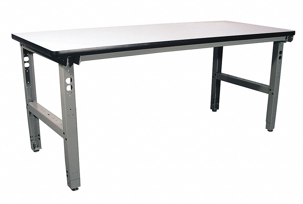PRO-LINE, Adj Ht, Laminate, Workbench - 16D724|IWB7230P - Grainger