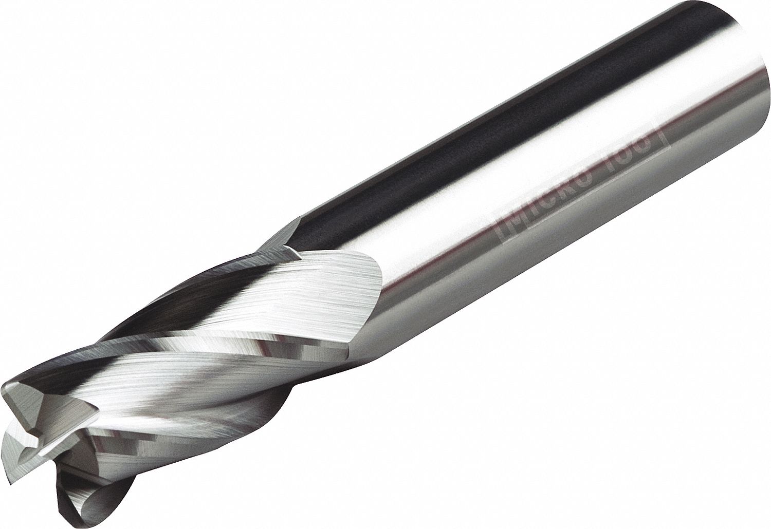 MICRO 100, Carbide, AlTiN Coated, Corner Radius End Mill - 16E513|AECM-0610-4X - Grainger