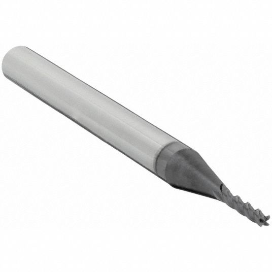 MICRO 100, Carbide, AlTiN Finish, Square End Mill - 16E575|AELM-030-4X - Grainger