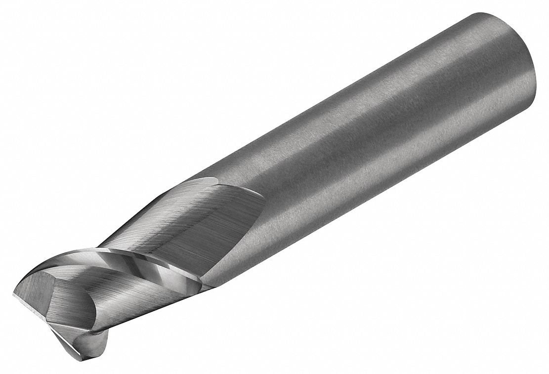 MICRO 100, Carbide, AlTiN Coated, Square End Mill - 16F148|ARMM-030-5X - Grainger