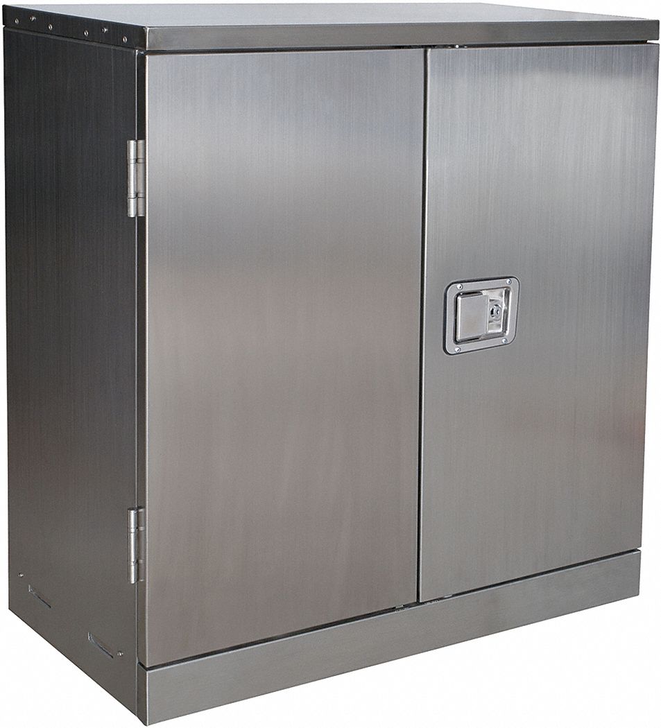 GRAINGER APPROVED WALL MOUNT STORAGE CABINET,30X30X12 - Wall Cabinets ...