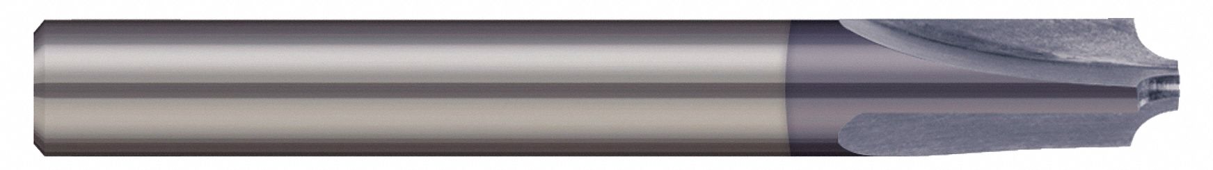 MICRO 100, Carbide, AlTiN Coated, Corner Rounding End Mill - 16G097|CREM-060-050X - Grainger