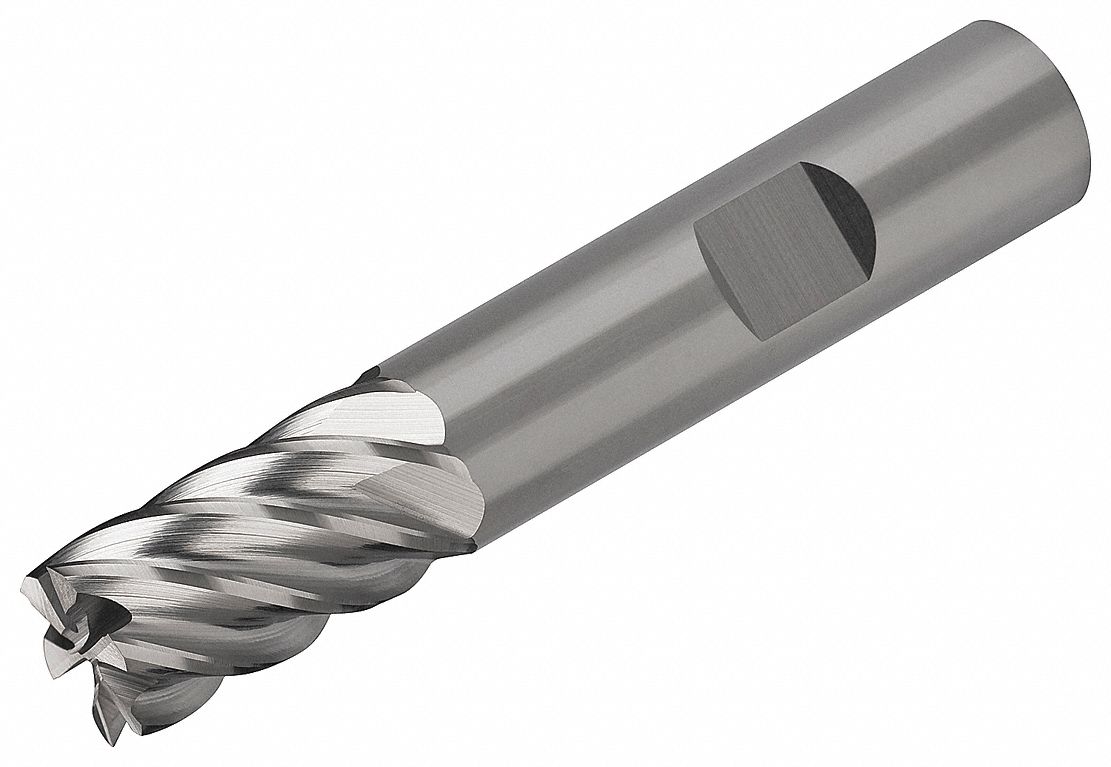 MICRO 100, Carbide, 4 Flute, Square End Mill - 16G171|EMHM-030-4 - Grainger
