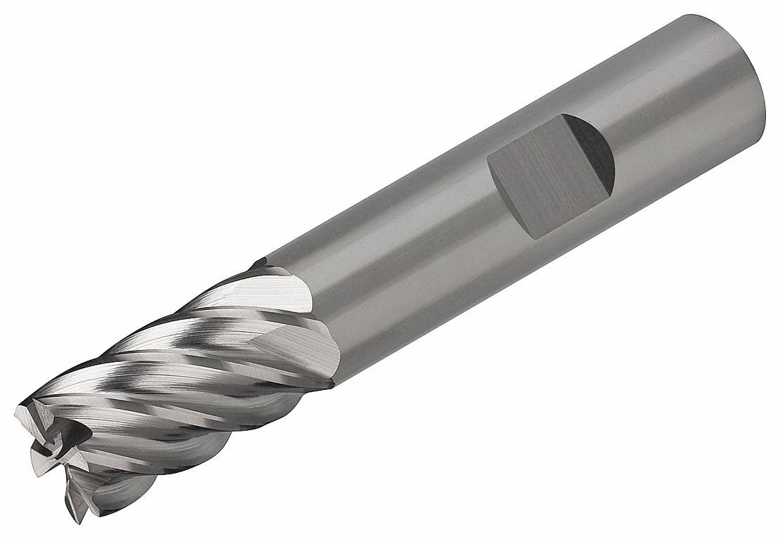 MICRO 100, Carbide, AlTiN Coated, Square End Mill - 16G209|EMHM-160-6X - Grainger
