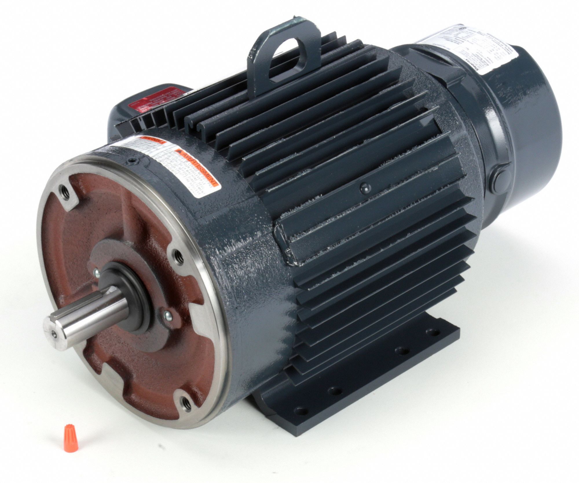 MARATHON MOTORS Brake Motor: Totally Enclosed Nonventilated, 3 HP ...