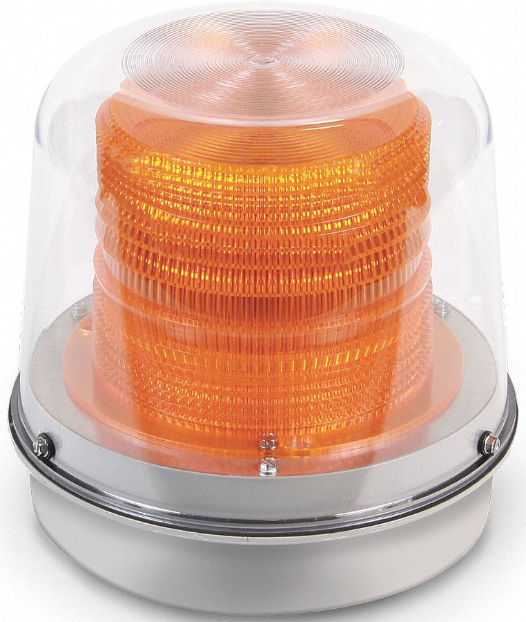 EDWARDS SIGNALING, Amber, Strobe Tube, Double Flash Warning Light ...