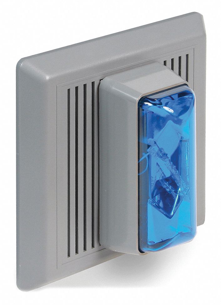 EDWARDS SIGNALING, 24 V AC/24V DC, 5 1/2 in Overall Wd, Horn Strobe ...