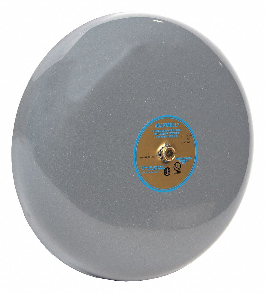 EDWARDS SIGNALING, Bell Sound, 24V DC, Bell - 16G579|435-6G1 - Grainger