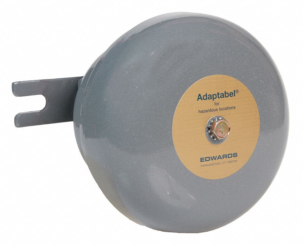 EDWARDS SIGNALING, Bell Sound, 24V AC, Bell - 16G582|340EX-6G5 - Grainger