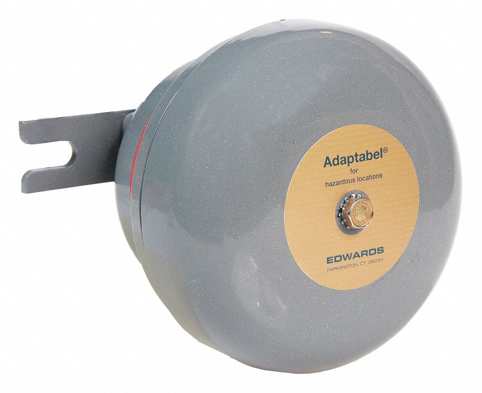 EDWARDS SIGNALING, Bell Sound, 24V DC, Bell - 16G586|435EX-6G1 - Grainger