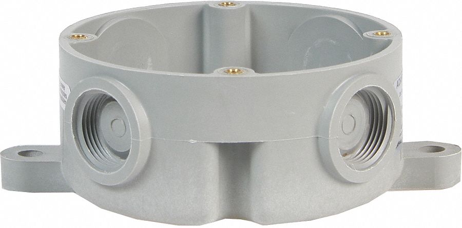 Outlet Box Attachment, 6 in Width, 6 in Height - Grainger