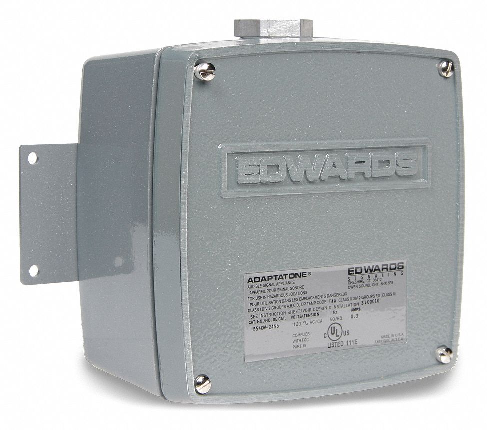 EDWARDS SIGNALING, Tone Sound, 24V AC/DC, Tone Generator - 16G666|5540M ...