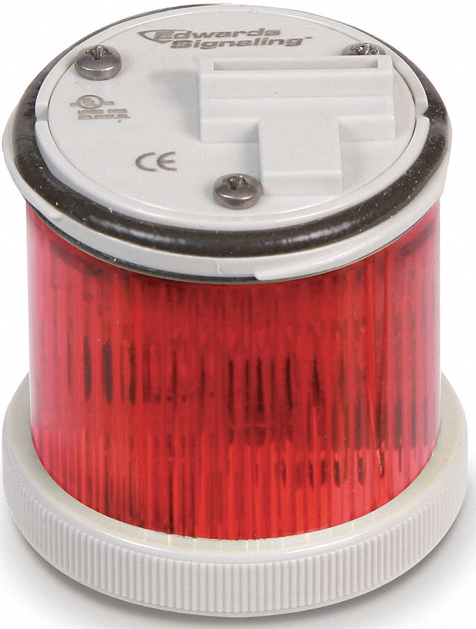 EDWARDS SIGNALING, Flashing/Steady, 120V AC, Tower Light Module ...
