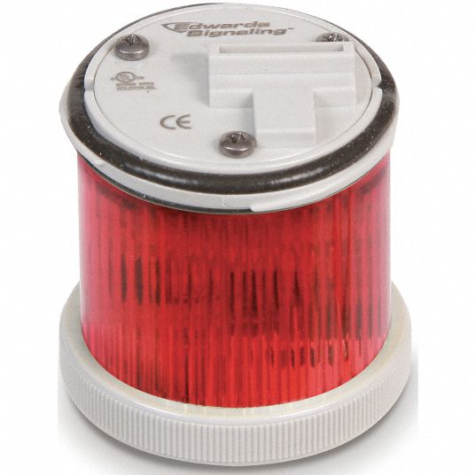 EDWARDS SIGNALING, Flashing/Steady, 240V AC, Tower Light Module ...