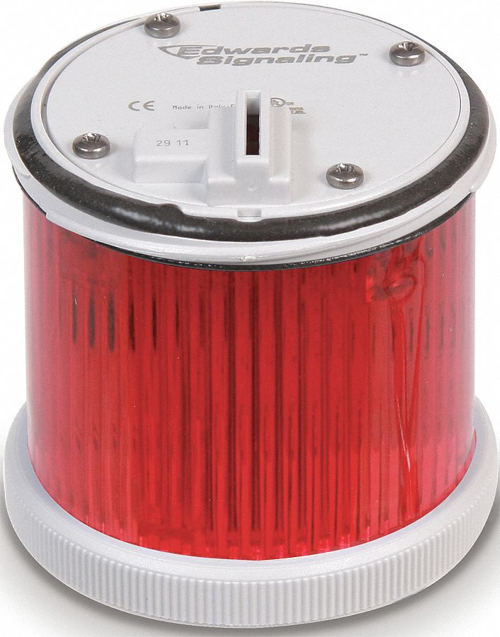 120V AC, Red, Tower Light Module Steady - 16G781|270LEDSR120A - Grainger