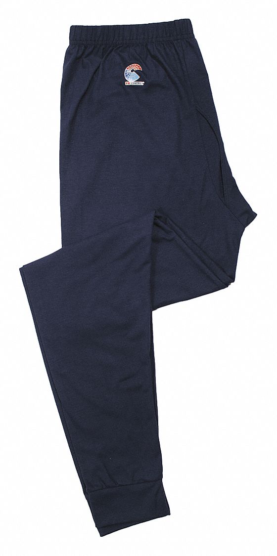 NATIONAL SAFETY APPAREL, Navy Blue Underwear Bottom Lg - 16KV03 ...